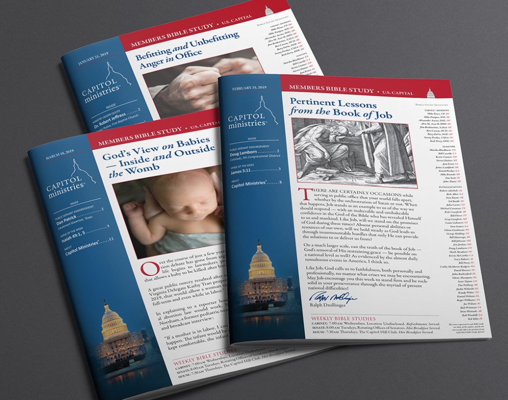 Ralph Drollinger: “Why I am Committed to Written Bible Studies”